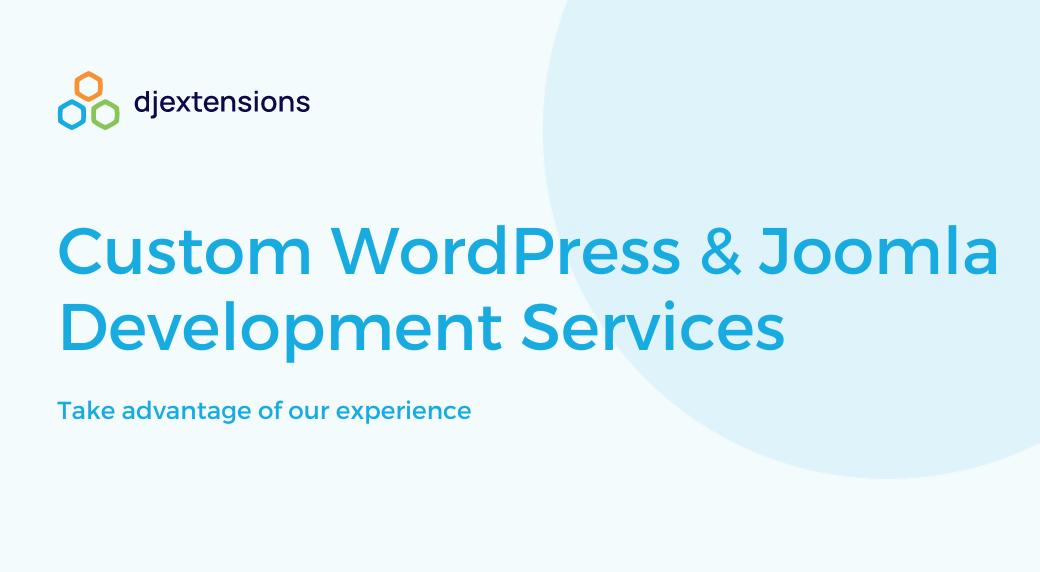 Custom services for Joomla and WordPress | DJ-Extensions